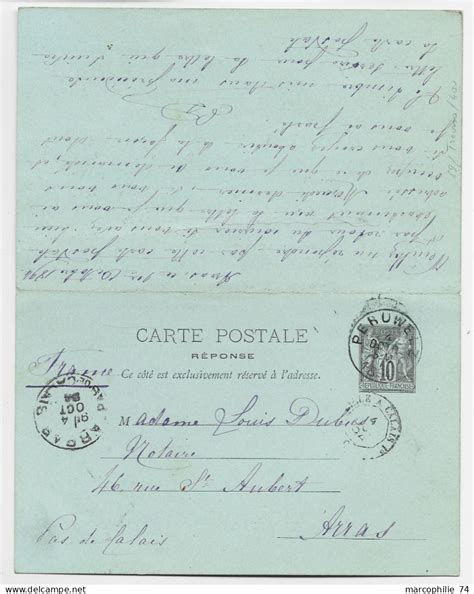 1877 1920 Période Semi Moderne France Entier Sage 10c Cp Complete