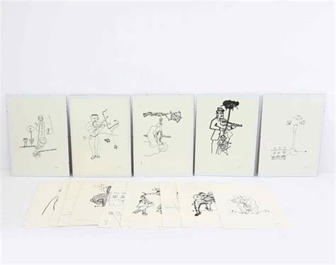 Hans Viksten Lithographs 24 Pcs Numbered Signed Art Engravings