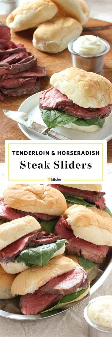 My Moms Famous Beef Tenderloin Sliders Will Have You Going For Seconds Recipe Beef Recipes