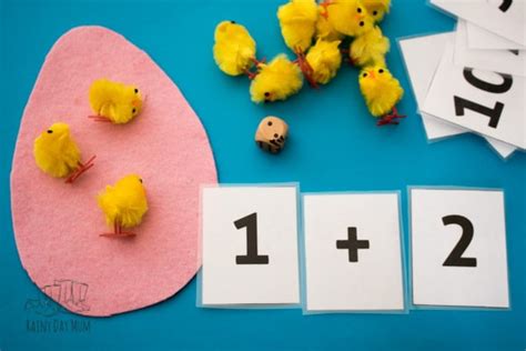 Spring Themed Maths Birds Nest Counting Addition And Subtraction