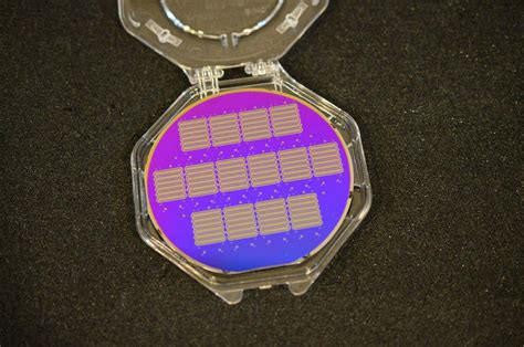 4 Inch Mems Silicon Wafer Zyomyx Dna Microarray Chips Historic