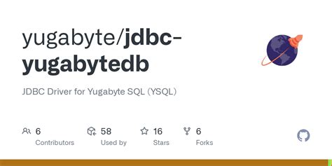 Github Yugabytejdbc Yugabytedb Jdbc Driver For Yugabyte Sql Ysql