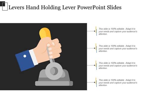 Levers Hand Holding Lever Powerpoint Slides PowerPoint Slide Template Presentation Templates