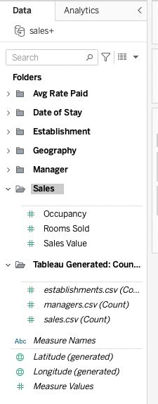 Understanding The Tableau Objects Panel — Cojolt