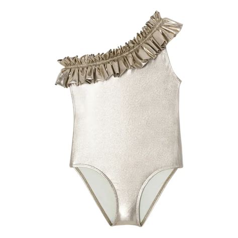 Lison Paris Venus 1 Piece Swimming Costume Silver Grey Smallable