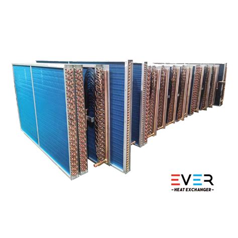 Ever Heat Copper Finned Condenser For Hvac And Refrigeration Systems