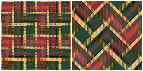 Scottish Tartan Seamless Pattern Scottish Plaid Traditional Scottish Woven Fabric Lumberjack