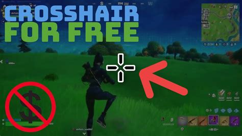 How To Get Custom Crosshair In Fortnite For Free Used By Pros Youtube
