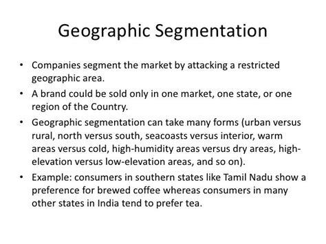 Geographic Segmentation Examples India At Kenneth Locke Blog