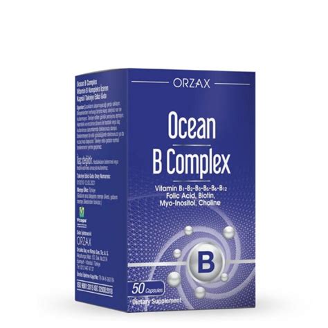 Купить orzax ocean b complex 50 caps / орзакс оушен б-комплекс 50 ...
