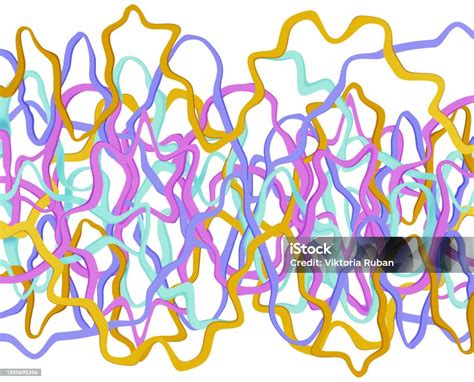 흰색 배경에 여러 가지 빛깔의 물결 모양의 곡선 선 3d 일러스트 활력에 대한 스톡 사진 및 기타 이미지 활력 흐름 흰색 배경 Istock