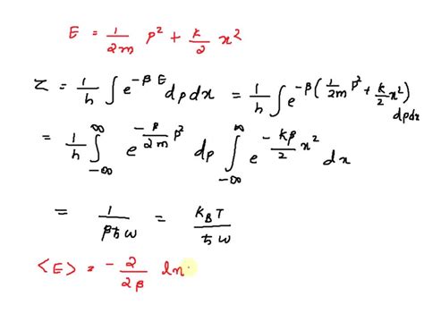 SOLVED The Average Energy Of A Harmonic Oscillator In Two Dimensions Is Points BsT KT KgT KT