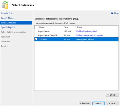 configuring a sql server alwayson high availability group