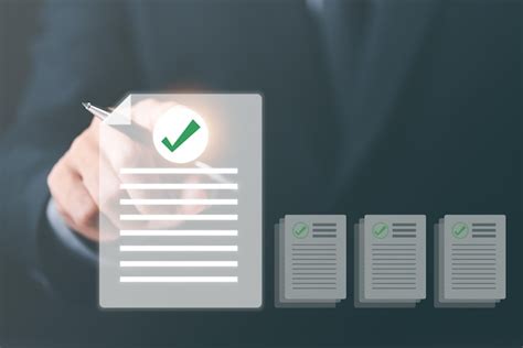 Premium Photo Businessmen Review Procedures Through Documents Containing Checkbox Lists Rules