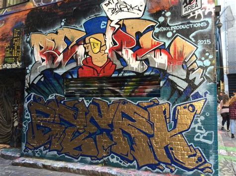 Twice As Bzerk Rutledge Lane Nov 2105 Graffiti Artwork Painting