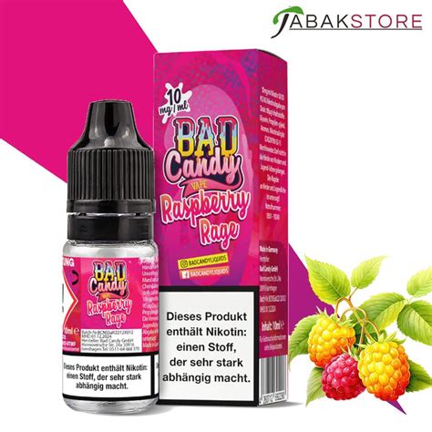 Bad Candy Raspberry Rage 10ml Liquid 10mg Günstig Kaufen