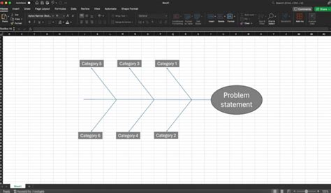 How To Create A Fishbone Diagram In Excel