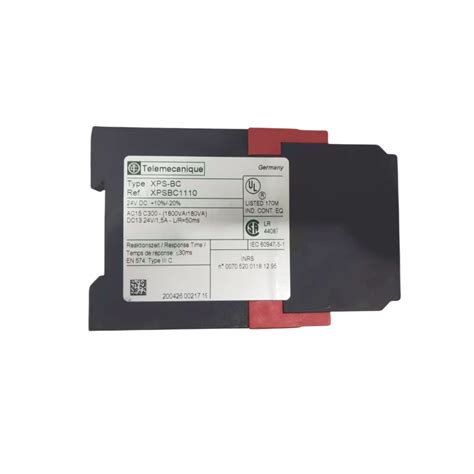 schneider plc programmable logic controller safety module xpsbc1110