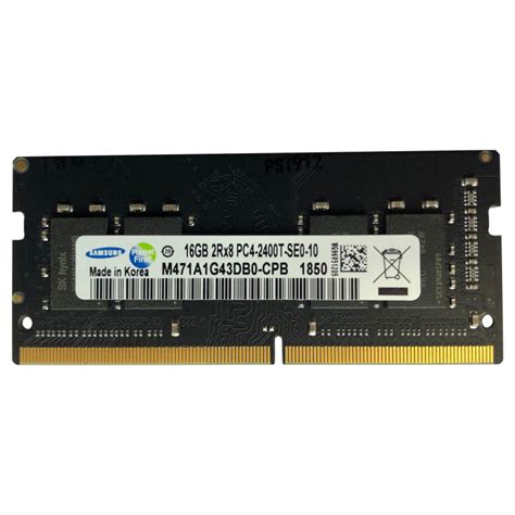 رم لپ تاپ Ddr4 تک کاناله 2400 مگاهرتز سامسونگ مدل Pc4 ظرفیت 16 گیگابایت فروشگاه اینترنتی الماس