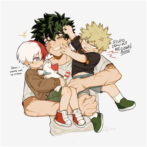 Deku༘⋆ Tdbkdk Fanart Bkdk Fanart Wholesome Bakugou X Izuku