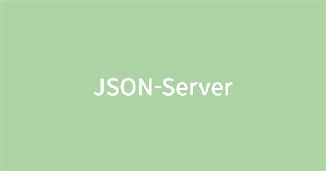 230109 Json Server
