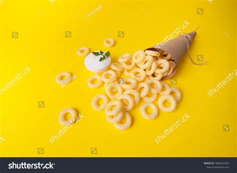Various Types Snacks Chips Raw Materials Stock Photo Shutterstock