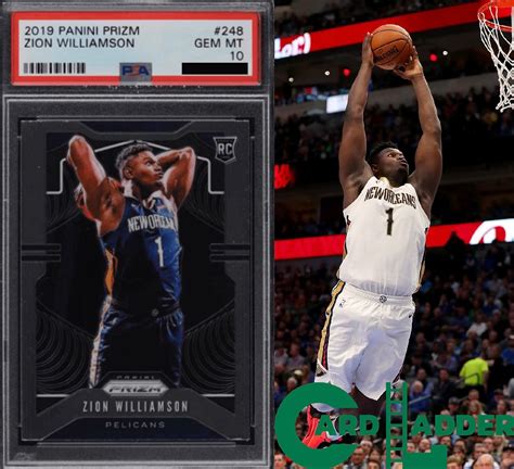 Zion Williamson 2019 Prizm Base Psa 10 Analysis By Card Ladder Staff Medium