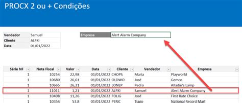 Procx Duplo Procx Com Duas Condições No Excel