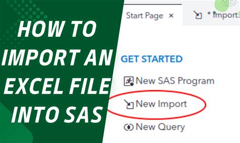 How To Import An Excel File Into Sas A Comprehensive Guide Earn And