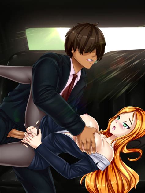 Rule 34 Anna Busty Biz Blonde Hair Brown Hair Busty Biz Female Long