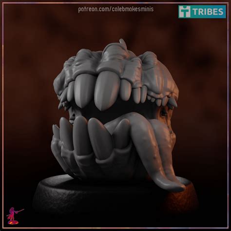 3d Printable Pumpkin Patch Mimics Halloween Series 2022 Mimics By Caleb Makes Minis