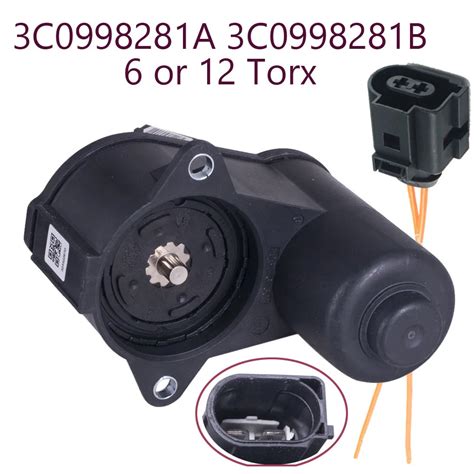 New 12 Torx 3C0998281A 3C0998281B Rear Caliper Parking Brake Servo ...