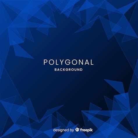 Free Vector Polygonal Background