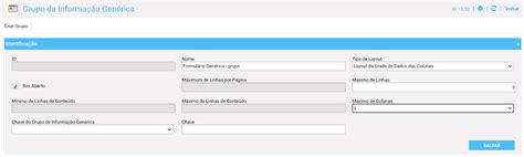 Criando Formulários Genéricos Siq Systems