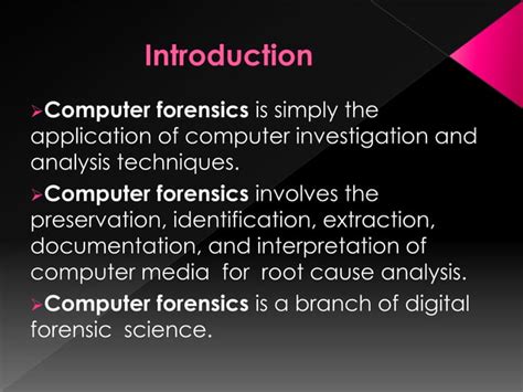 Computer Forensics Ppt