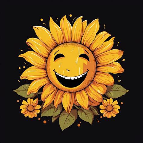 Premium Ai Image Sunflower Vector