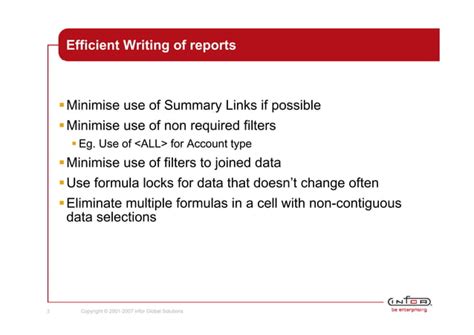 Vision Reporting Configuration Tips Pdf