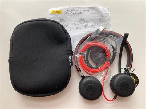 Jabra Evolve Headset Audio Headphones Headsets On Carousell