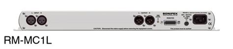 SONIFEX RM MC1L REFERENCE MONITOR CONTROLLER 1x Stereo Input 1x Stereo Output Light Control