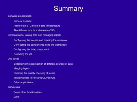 spatial data integrator software presentation and use cases ppt