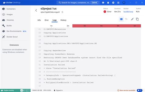 building a bc container image with buildkit