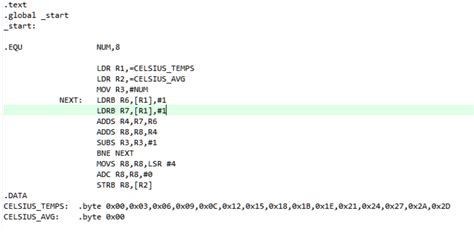 Solved I Am Trying To Write An ARM Assembly Program For A Chegg Com