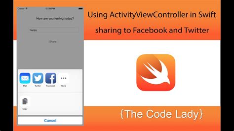 Learn How To Build Apps Using IOS ActivityViewController YouTube