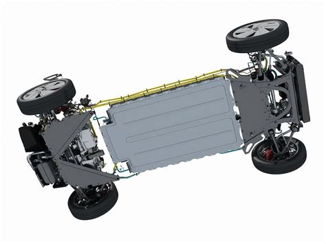 Electric Car Chassis 3d Model Cgtrader