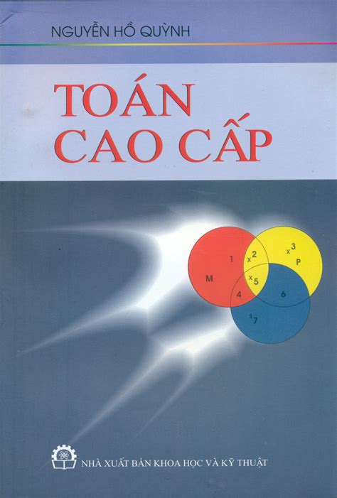 Toán Cao Cấp Nhà Xuất Bản Khoa Học Và Kỹ Thuật
