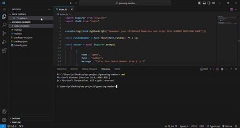 [video] horiya siddique on linkedin typescript numberguessinggame
