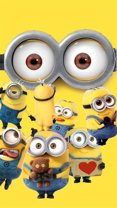 Minions Yellow Yellowaesthetic Minions Wallpaper Cute