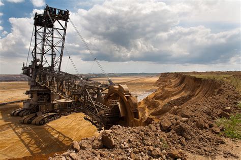 Giant Bucket Wheel Excavator This Is A Monster Enwikipe Flickr