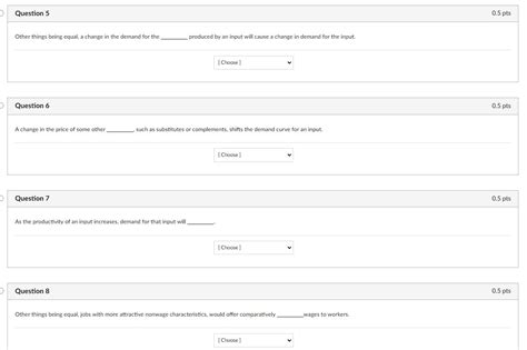 Solved The Demand For Any Input Is Said To Be Because It