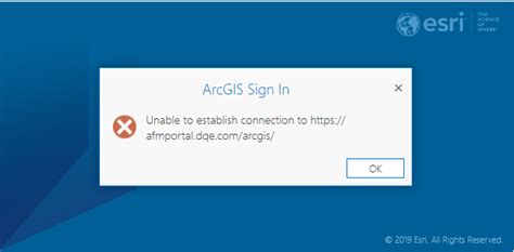 Unable To Establish Connection To Https Portal D Esri Community